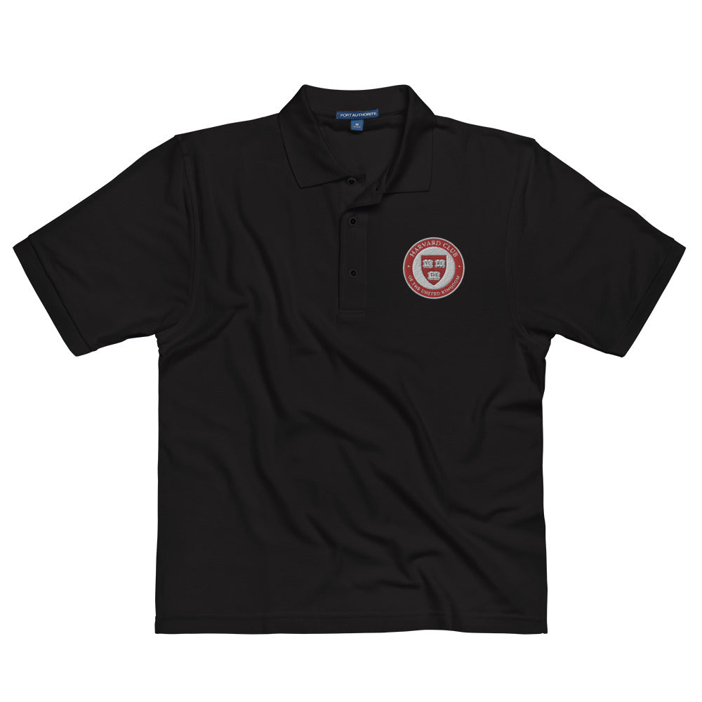 HCUK Embroidered Premium Polo — Alma Mater