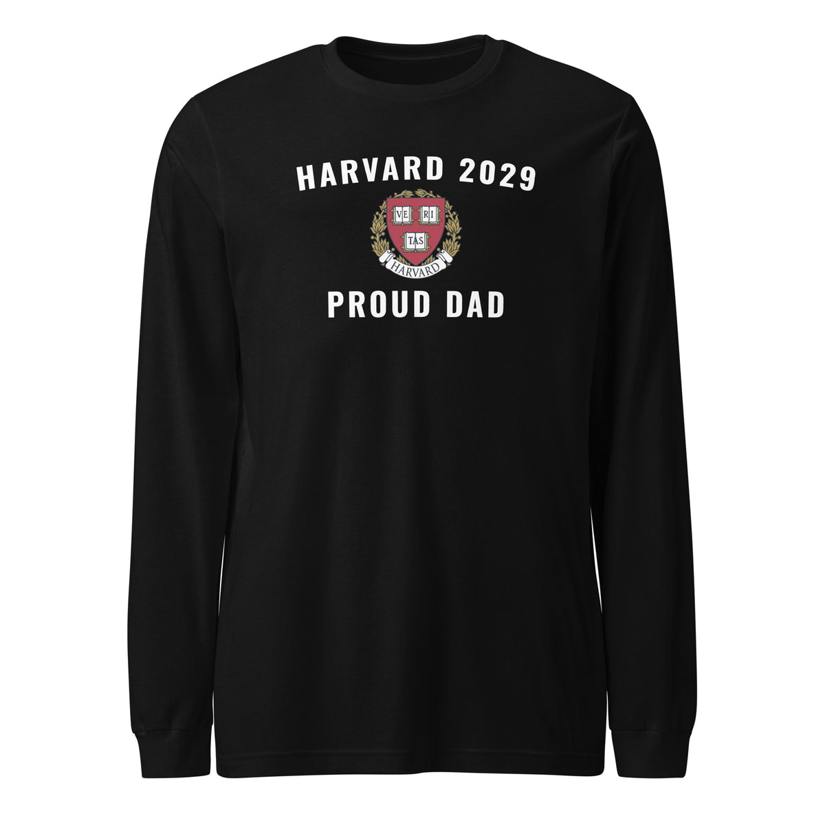 Harvard Class of 2029 Dad Long Sleeve Tee — Alma Mater